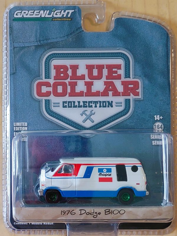 Greenlight Blue Collar Collection Series 9 - 1976 Dodge B100 Van ...