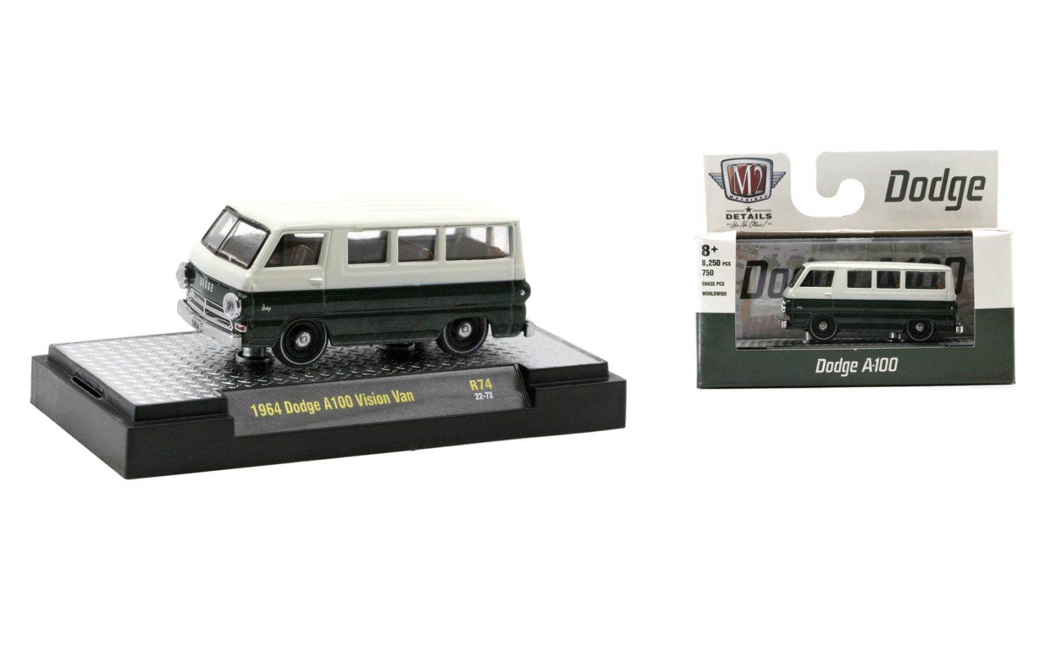 M2 Machines Auto-Thentics R74 - 1964 Dodge A100 Vision Van
