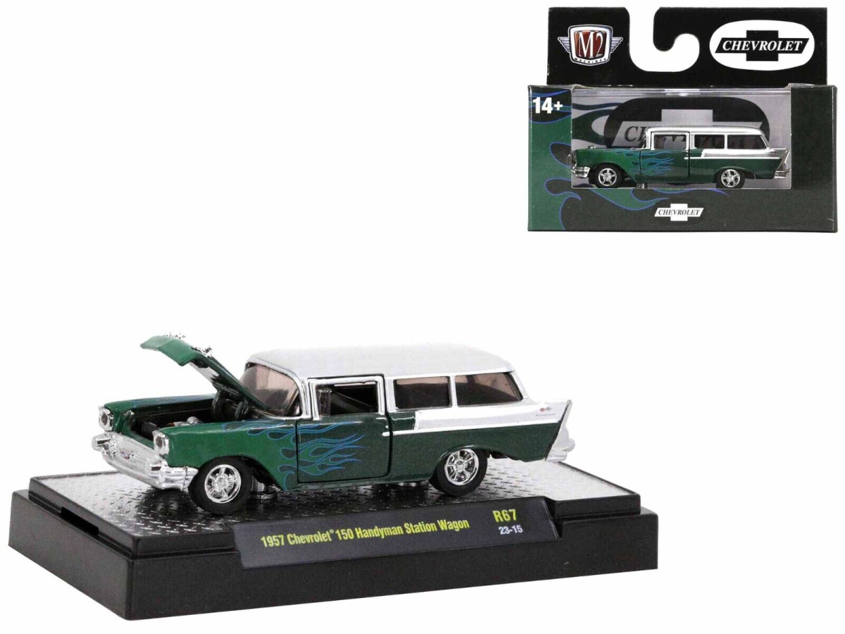 M2 Machines 1:64 Auto-Meets Release 67 1957 Chevrolet 150 Handyman ...