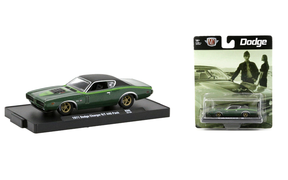 M2 Machines 1:64 Auto-Drivers Collection Release 96 1971 Dodge Charger ...