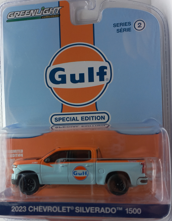 Greenlight Gulf Oil Special Edition Series 2 - 2023 Chevrolet Silverado ...