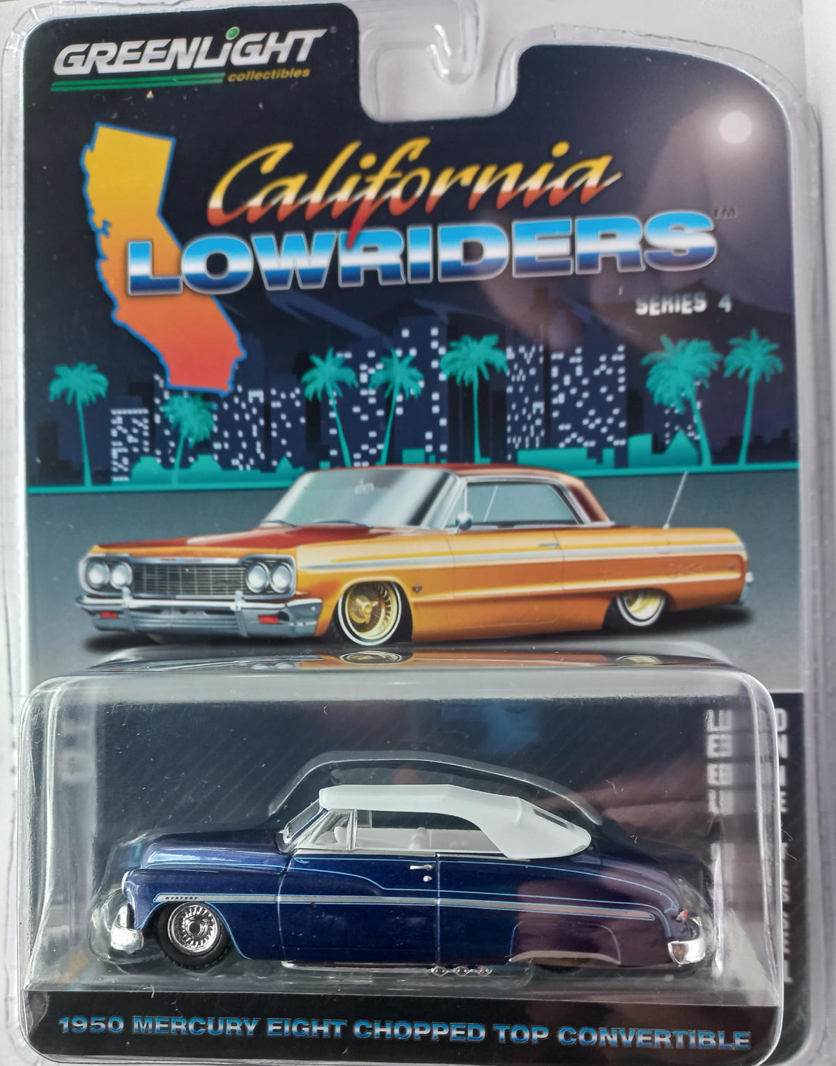 Greenlight California Lowriders Series 4 - 1950 Mercury Eight Chopped ...